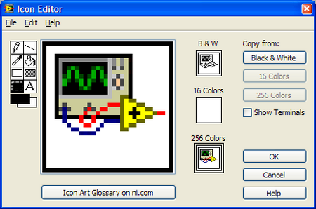 Icon Editor (LabVIEW 8.6 and Earlier) - LabVIEW Wiki